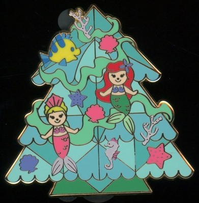 Ariel Under the Sea Christmas Tree Small World Holiday Mystery Disney ...