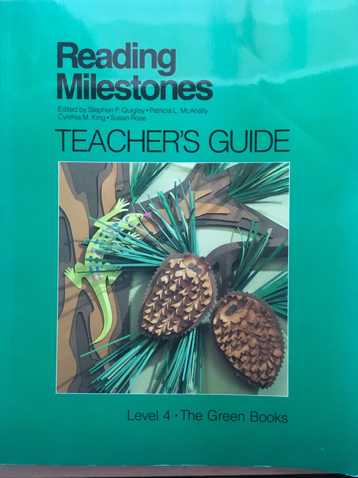 Reading Milestones Teachers Guide Level 4 The Green Books 9780838803721 ...