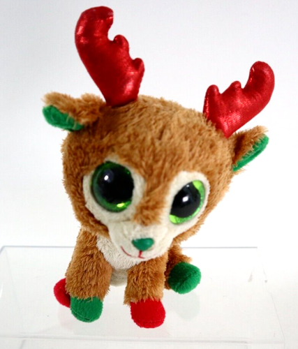 Ty Beanie Boos Alpine The Reindeer Plush Stuffed Christmas Retired 2013 ...