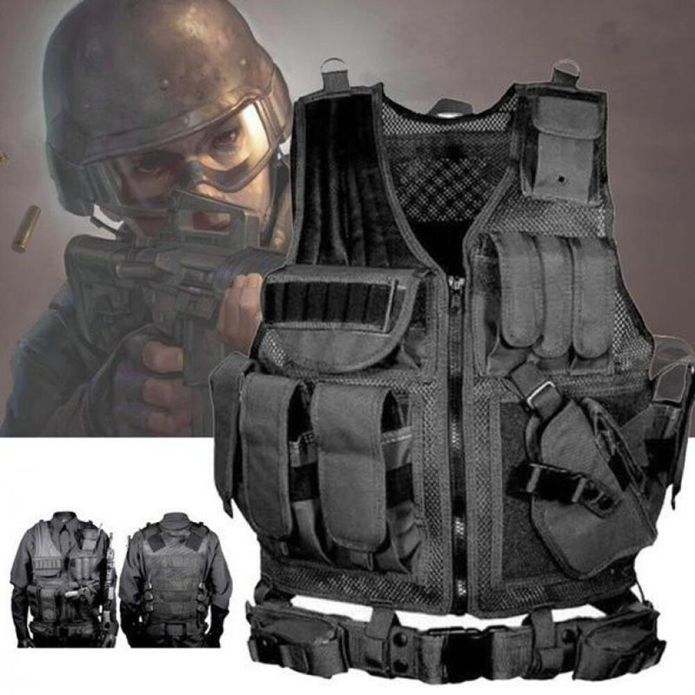 Military Black Tactical Gear