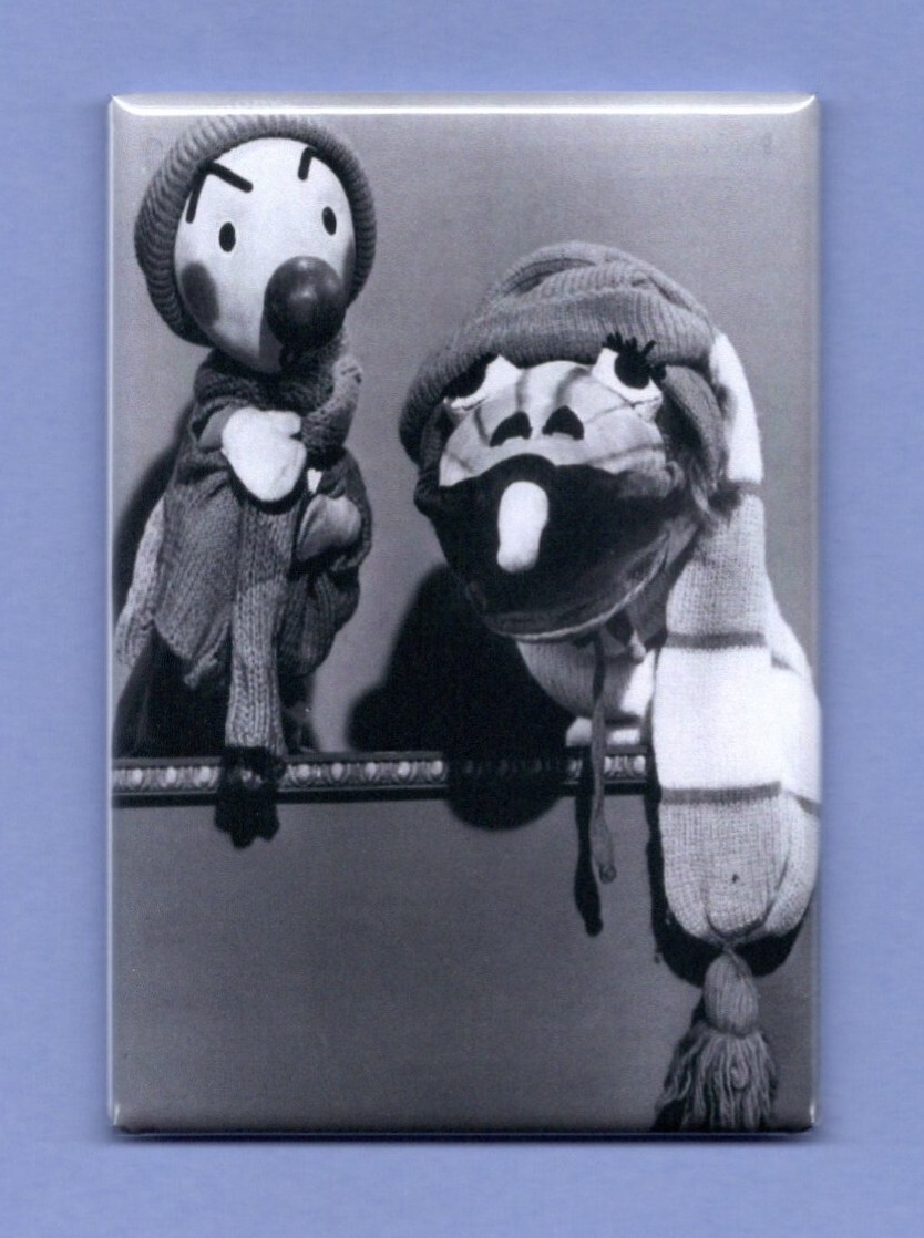 KUKLA FRAN AND OLLIE *2X3 FRIDGE MAGNET* TV SHOW PUPPETS ALLISON COMEDY ...