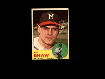 1963 Topps 255 Bob Shaw EX #D1,331409 | eBay