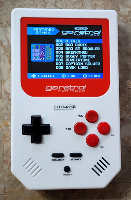 Go Retro Portable Handheld Game System Retro-Bit 250+ Games - Tested ...