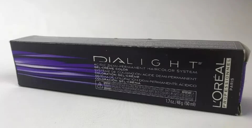 LOREAL DIALIGHT ACIDIC Demi-Permanent Gel Creme Hair Color -Color ...
