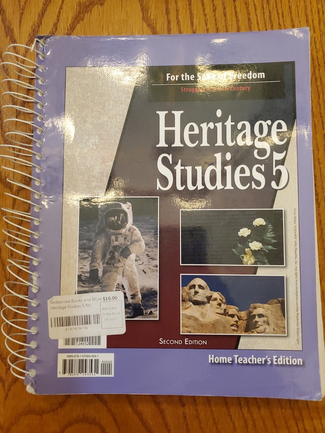 BJU Bob Jones Heritage Studies 5 Home Teacher's Edition 2nd Ed | eBay