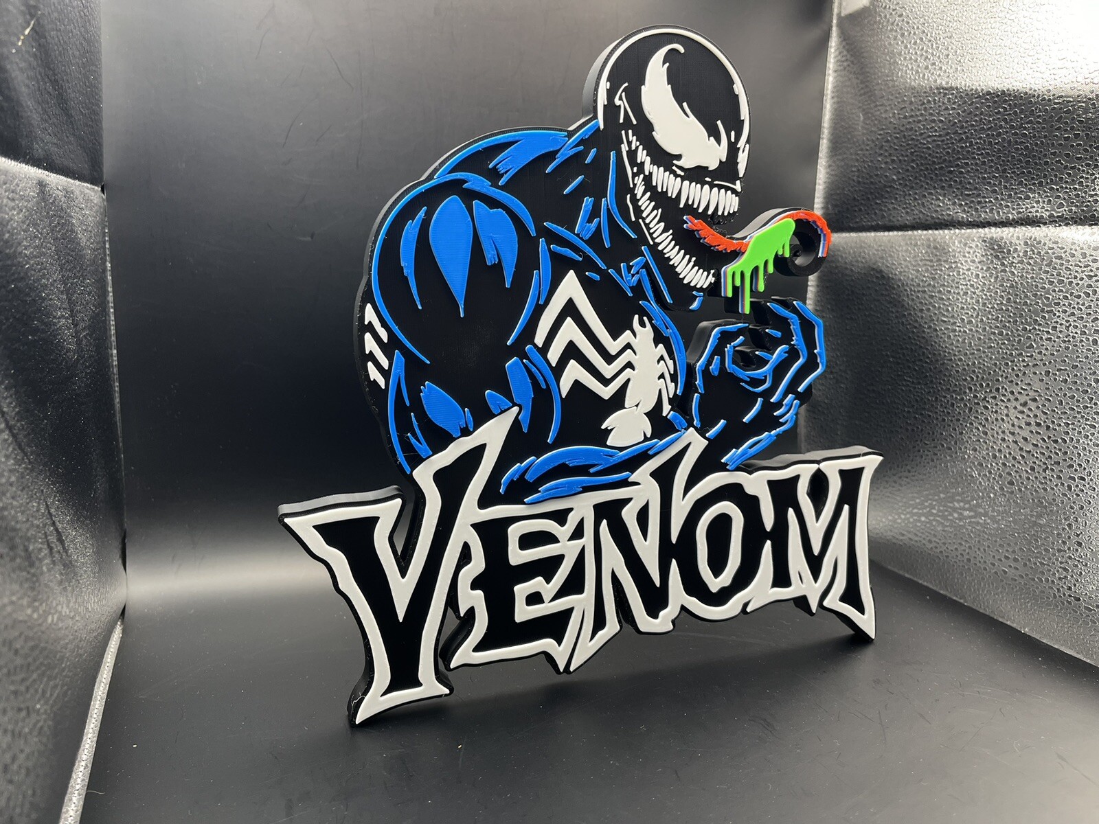 Venom Logo Sign Display | 3D Wall Desk Shelf Art | eBay