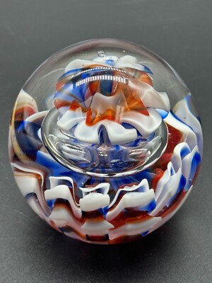 VTG Handmade Paperweight Art Glass | eBay