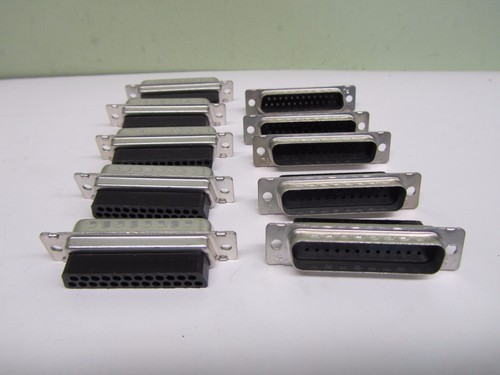 Lot of 10 Te Connectivity / Amp 207464-2 D Sub Shell, Plug, Size 3 ...