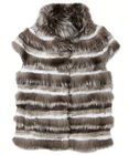 $1695 NEW TORY BURCH RABBIT FOX FUR VEST JACKET FALL WINTER XS! | eBay