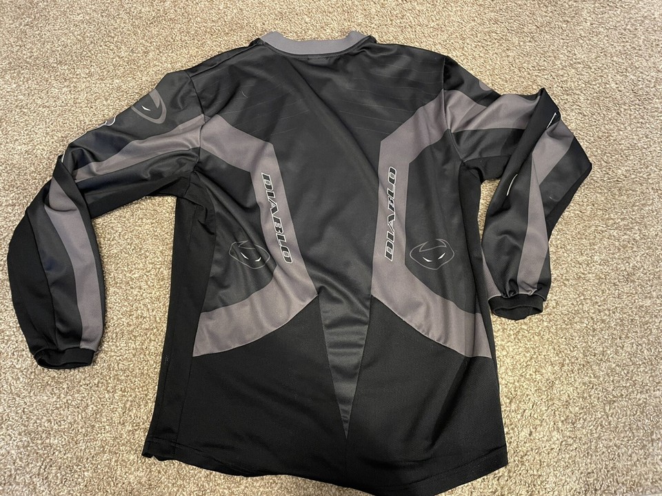 VTG Diablo Paintball / Racing Long-Sleeve Jersey Size Large 1990s ...