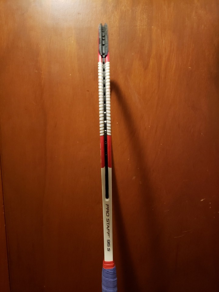 Wilson Pro Stock Pro Staff 93 Federer Prototype with Grigor Dimitrov 18 ...