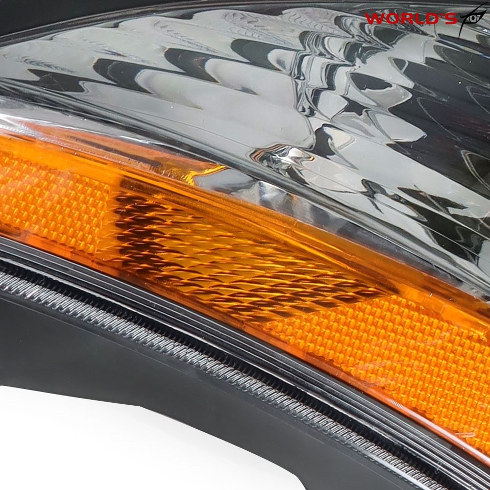 Black For 2008-2013 Rogue 2014-2015 Select Headlights Lamps Left+Right ...