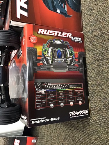 NEW OPEN BOX Traxxas Rustler VXL 2WD GREEN | eBay