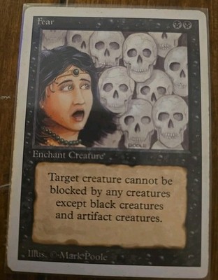 MTG Fear Alternate 4th Edition Regular Common | eBay
