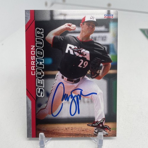 2023 Choice Richmond Flying Squirrels Carson Seymour Signed San ...