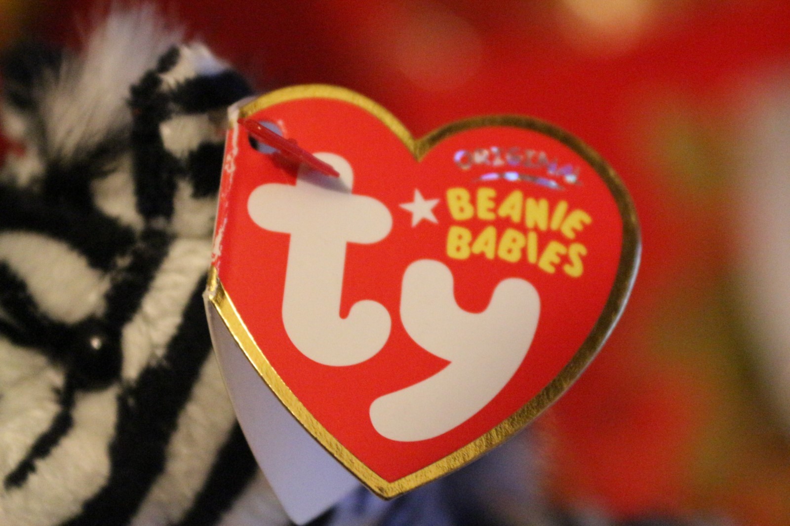 TY BEANIE BABY DIZZ THE ZEBRA.6.5"X7".2007 RELEASE.MWNMT.NICE GIFT | eBay