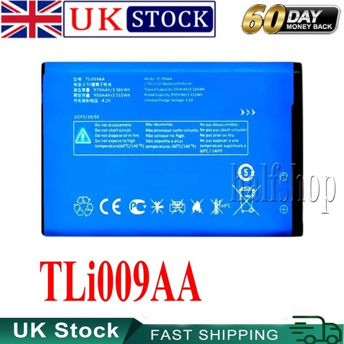 970mAh TLi009AA For Mobile Phone Alcatel 3025 3025X 3026 3026G 3026X ...