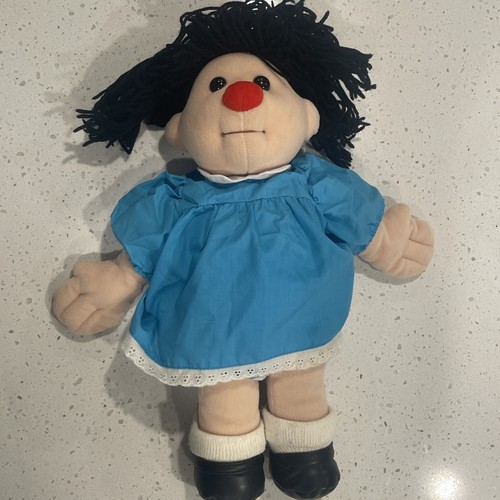 Big Comfy Couch Molly Doll Plush Stuffed Soft Toy 17" Blue Dress Vtg ...