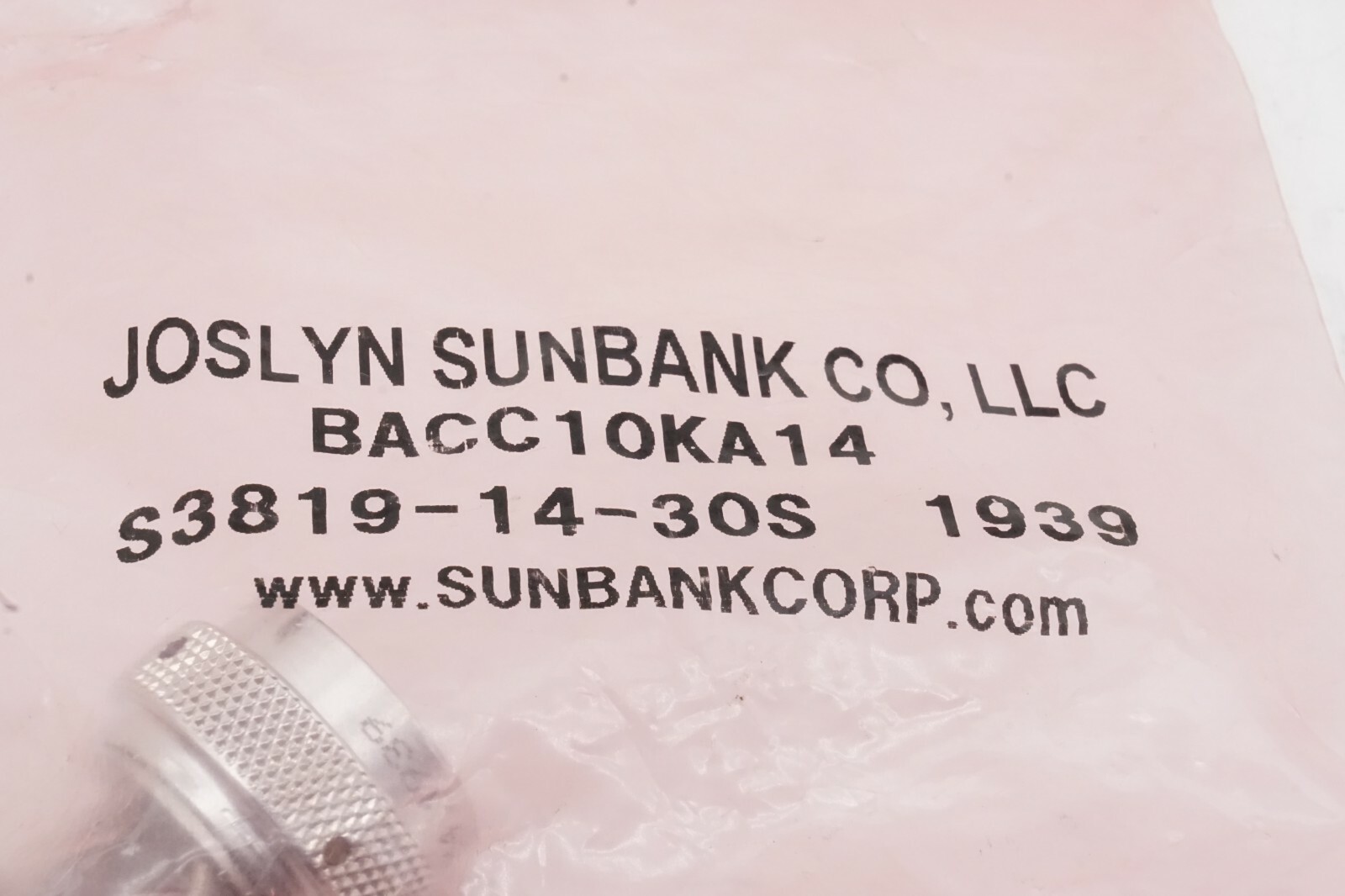 Joslyn Sunbank BACC10KA14 Circular Mil Spec Backshell for sale online ...