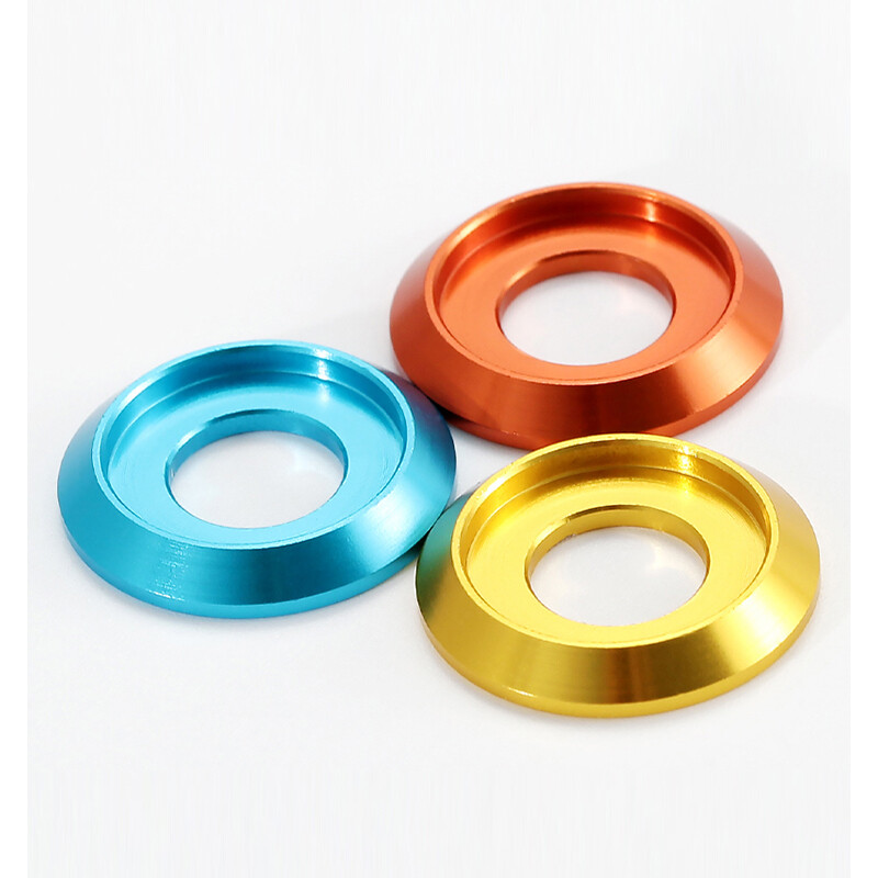 Aluminum Washers Washers Colorful Metal Gaskets Pan Head 2/3/4/5/6/8mm ...
