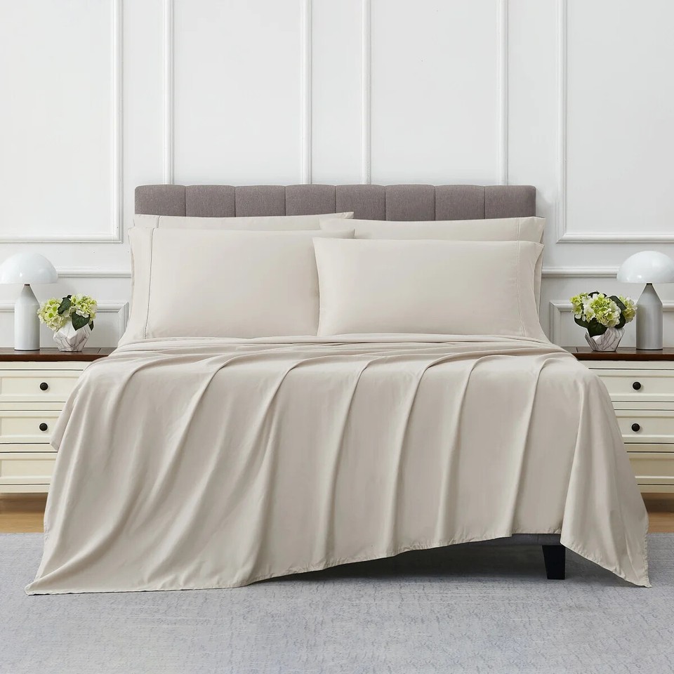 680 Thread Count Sheet Set, 100% Cotton, Crease Control, Kirkland ...