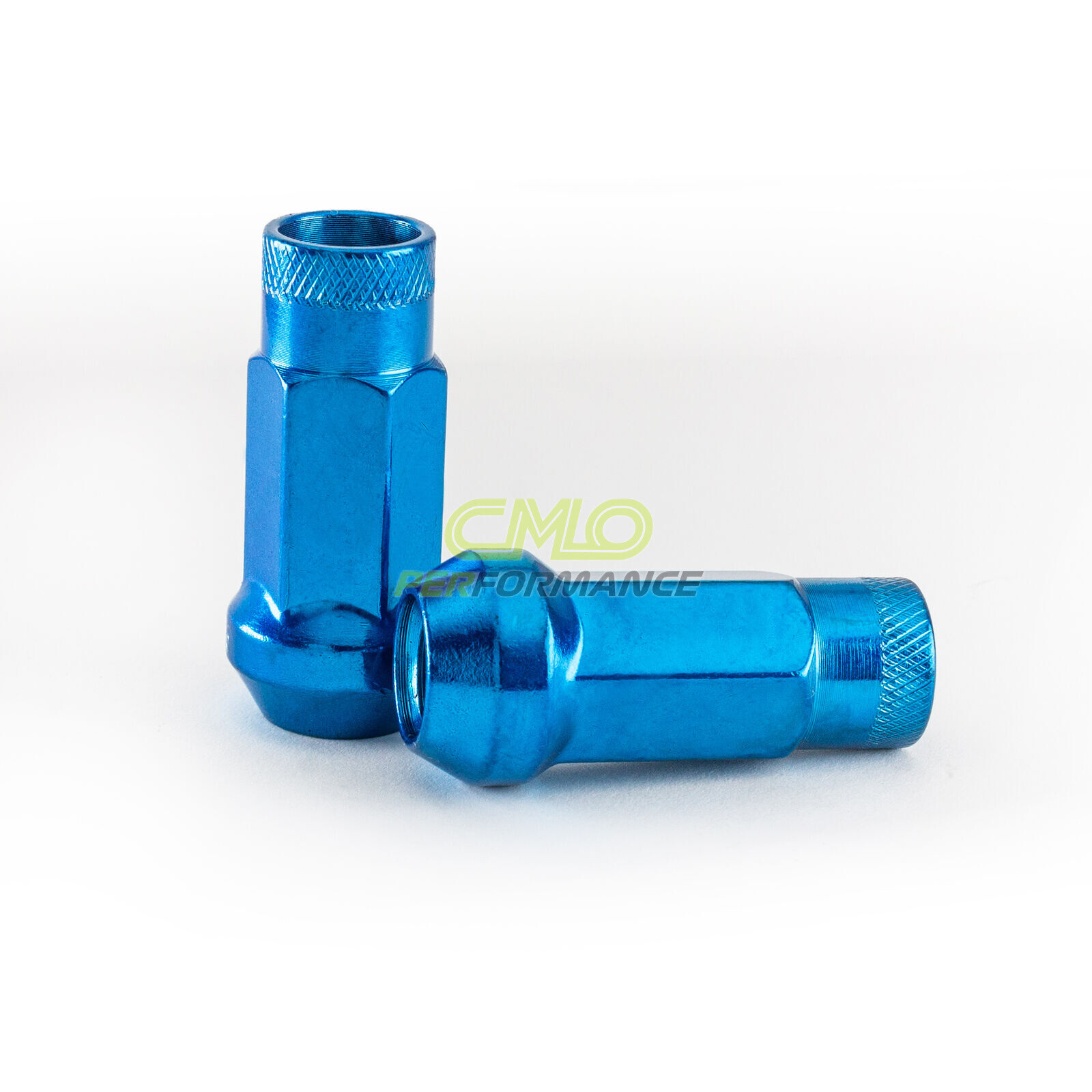 20 Pcs Open End Lug Nuts Hyper Blue 1/2"X20 Wheel Rim Nut Set For Jeep ...
