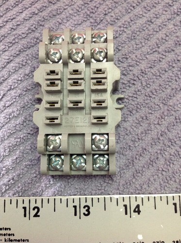 Potter & Brumfield Relay Socket 27E121 Lot Of Ten | eBay