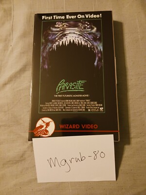 Parasite 1981 (VHS) Wizard Video Re-Issue Big Box, Demi Moore ...