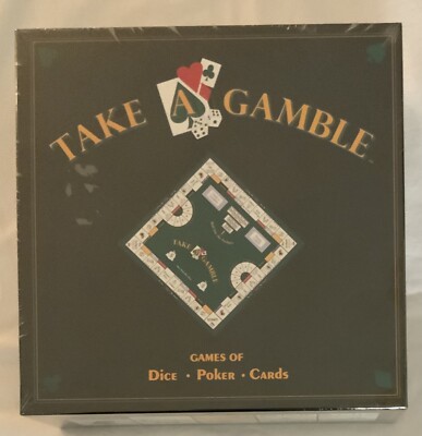 Take a Gamble Board Game by Torigian, Games of Dice Poker and Cards New ...