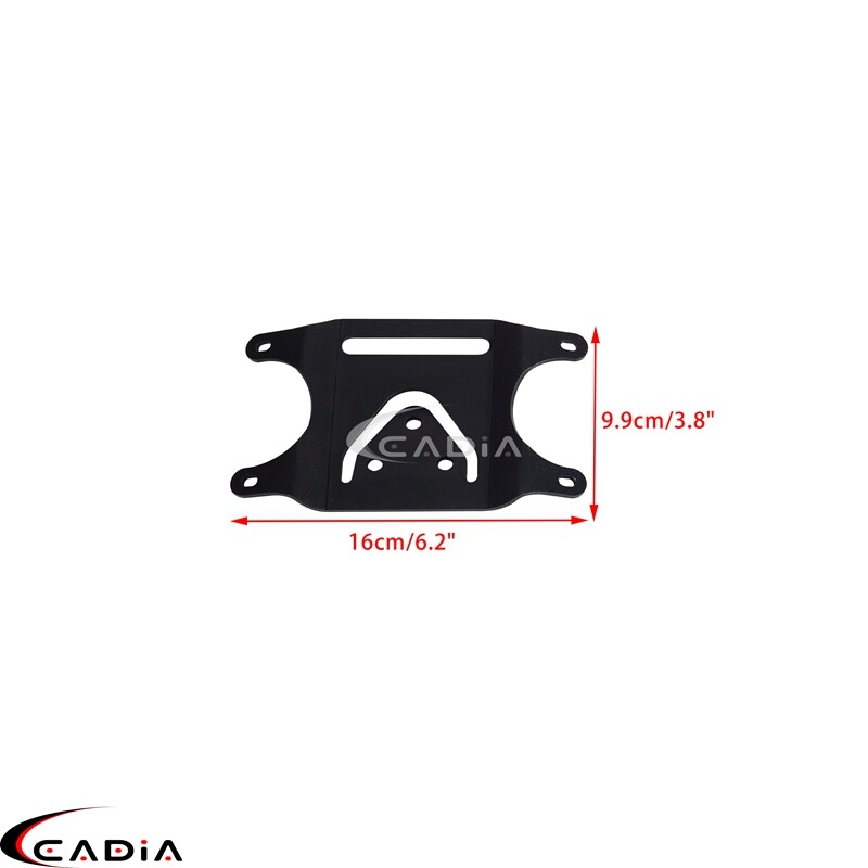 License Plate Holder Bracket Kit For Harley Dyna FXD Low Rider ST ...