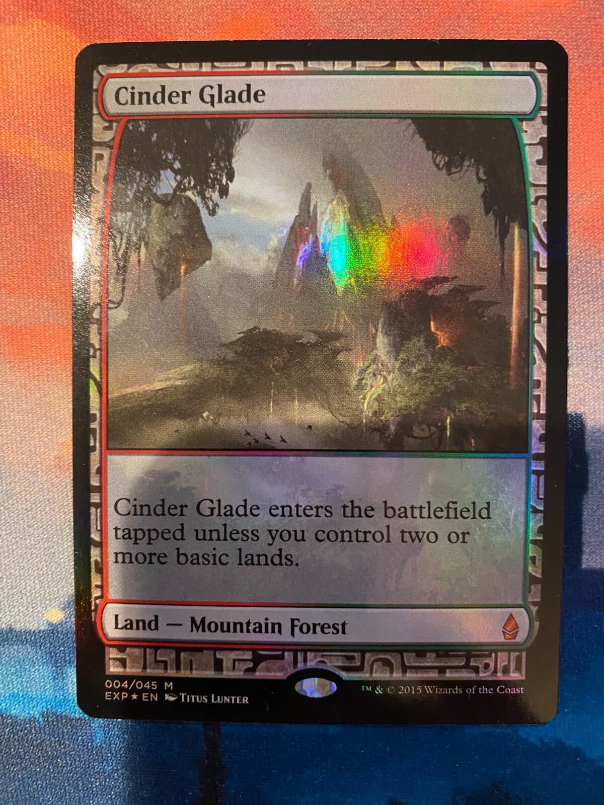 MTG Zendikar Expeditions Cinder Glade | eBay