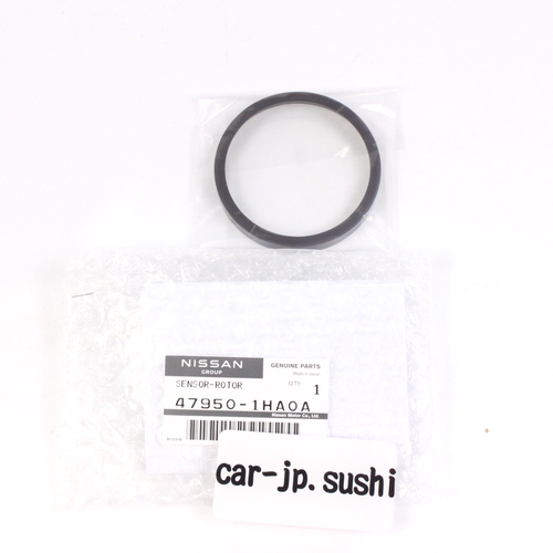 NISSAN GENUINE Note March Latio Versa SENSOR ROTOR ANTISKID REAR 47950 ...
