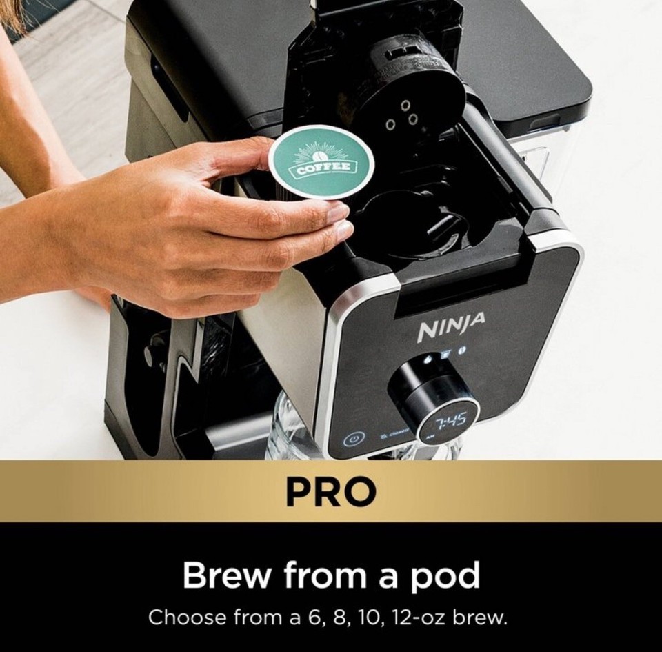 Ninja Drip Coffee Maker with K Cup Combo, Dual brew Pro Specialty ...