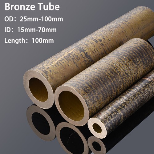Bronze Round Tube 25-100mm OD 15-70mm ID Bearing Bronze Bushing Matl ...