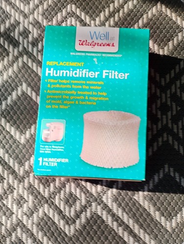 Walgreens Cool Mist Humidifier Filter for use with 890-WGN, LEV320 ...