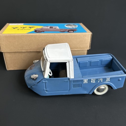 Mazda K360, 1/16 Tin Car, 'Hey Song Soda' Blue, Taiwan 1980's w ...
