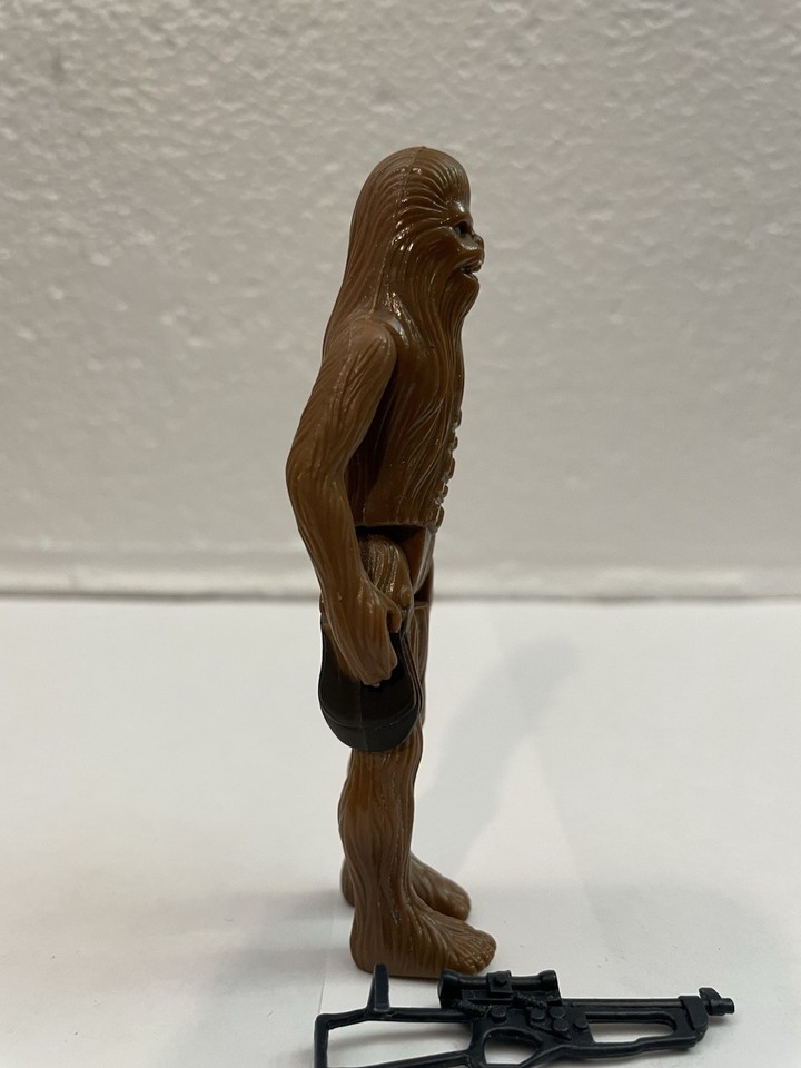 Vintage Star Wars Chewbacca Complete 1977 Kenner Action Figure NO REPRO ...