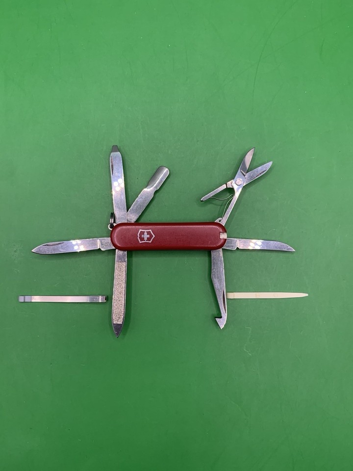 Victorinox MiniChamp Original Configuration Swiss Army Keychain Knife ...