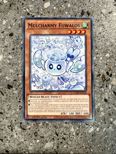 Yugioh TCG Mulcharmy Fuwalos L5DD-ENC16 1st Edition NM-M Combined Ship ...