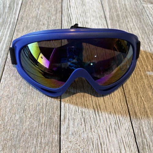 Mens Womens UV Protection Ski Goggles Anti-Glare Windproof Snowboard ...
