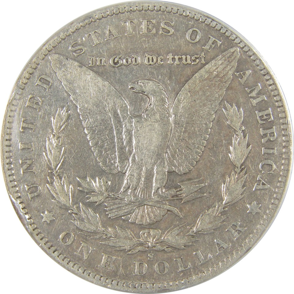 1895 S Morgan Dollar VF 20 Details ANACS Silver $1 Coin SKU:I19299 | eBay