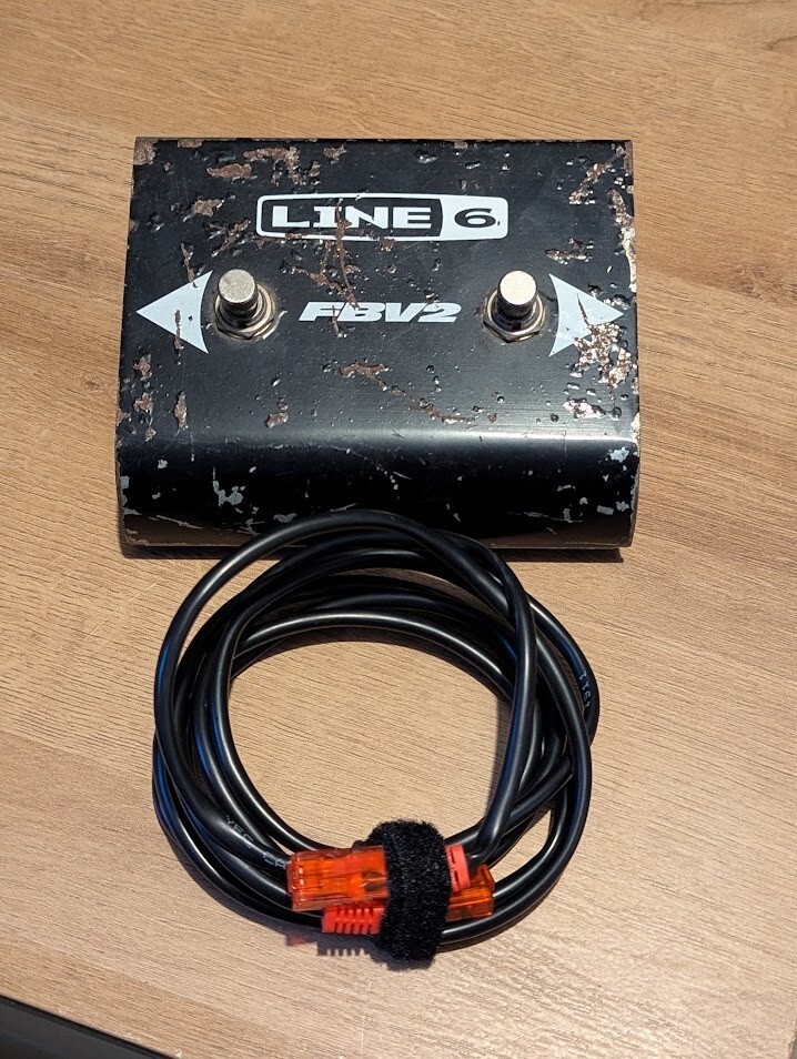 Line 6 FBV2 2 Button Foot Switch for Line 6 modelling amp | eBay
