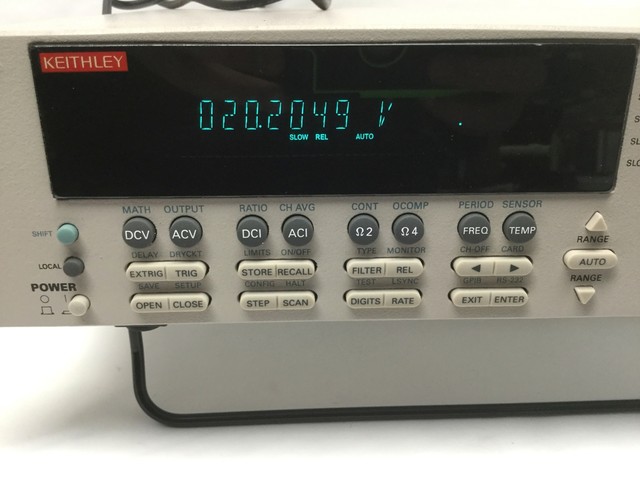 Keithley 2750 Multimeter / Switch System Integra Series T89711 for sale ...
