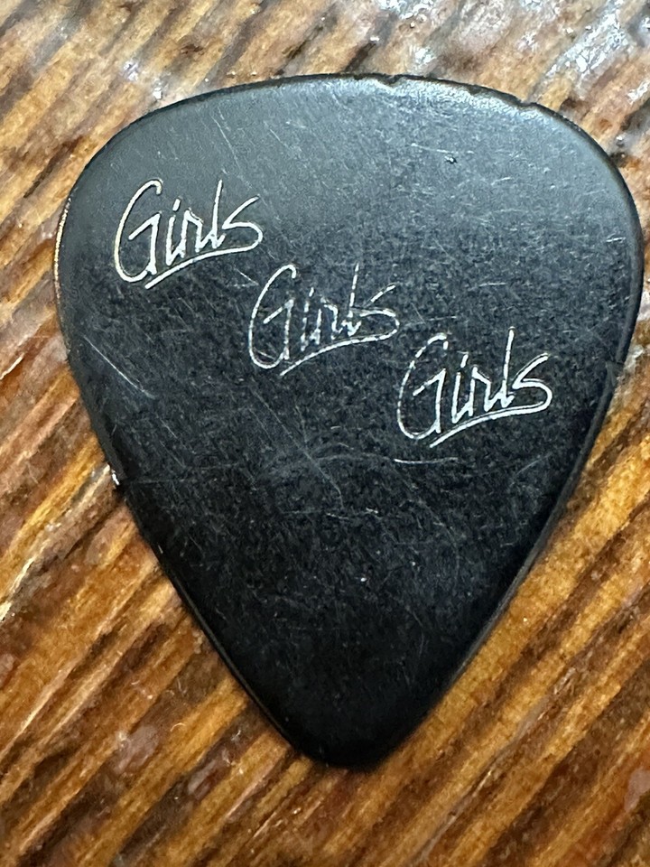 Motley Crue Mick Mars Signature Guitar Pick - 1987-88 Girls Girls Girls ...