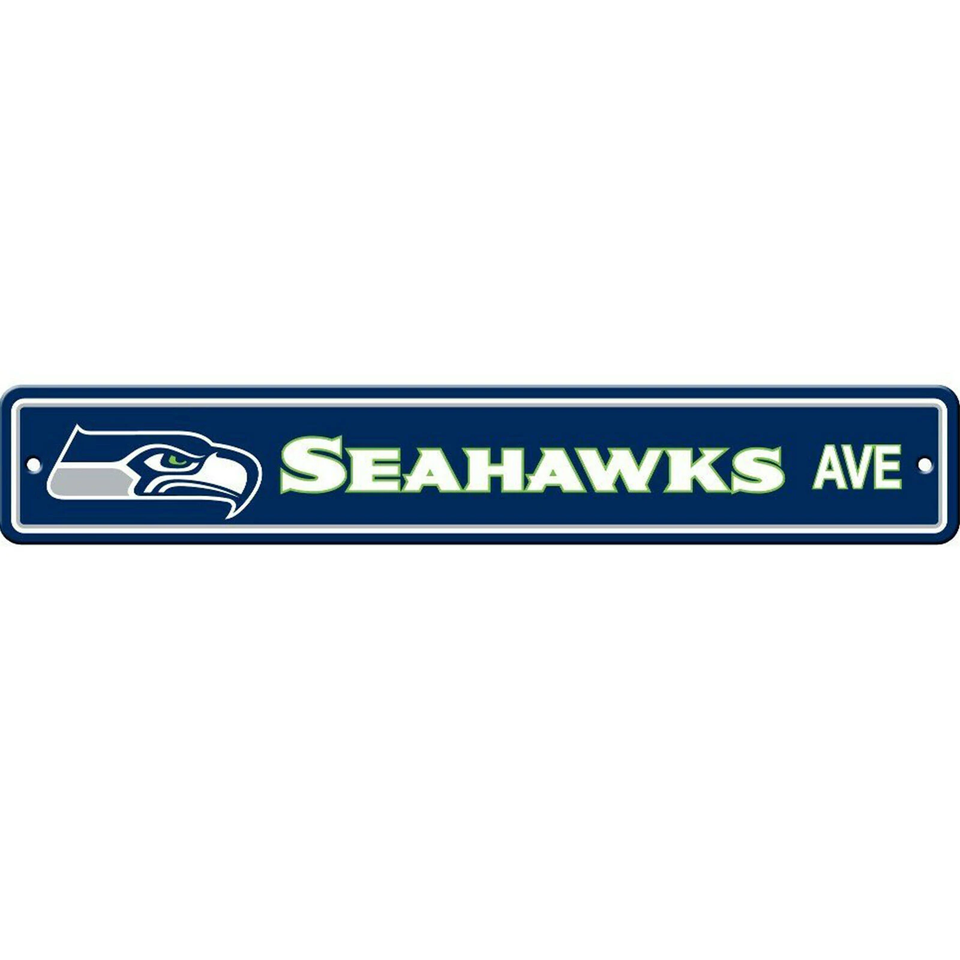 Official NFL Football Street Sign Ave Licensed Durable Man Cave | eBay