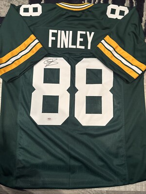 Jermichael Finley Signed Green Bay Packers Jersey PSA Cert Super Bowl ...