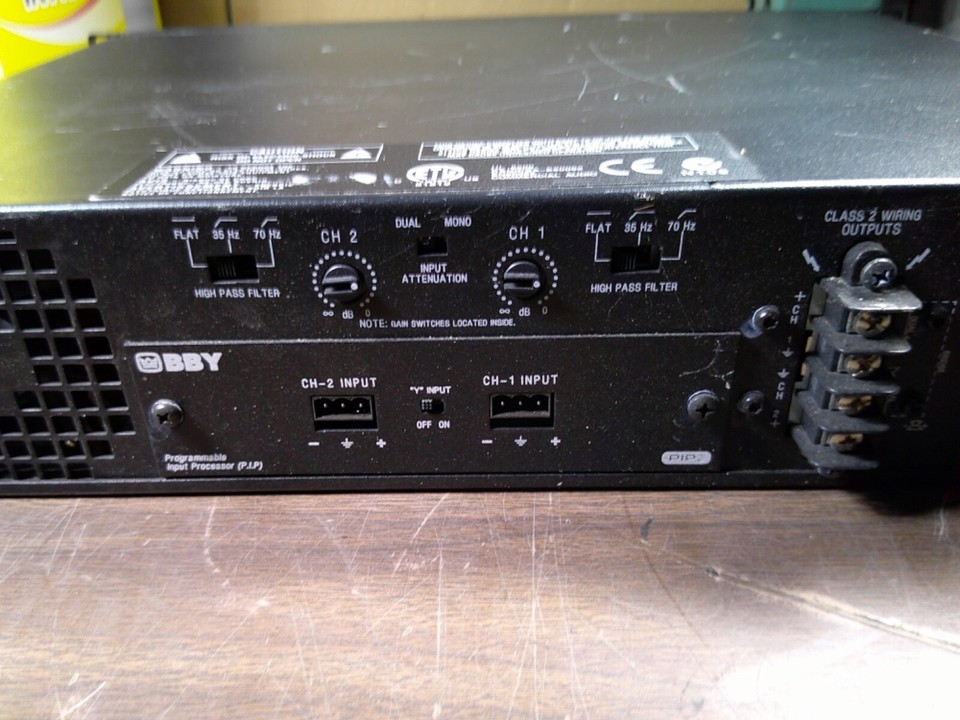 Crown CTs 2000 2 Channel Power Amplifier | eBay