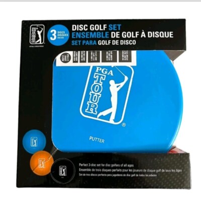 PGA TOUR 3-Disc Golf Starter Set - Driver, Mid-Range & Putter | eBay