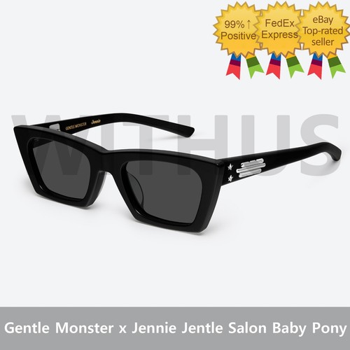 Gentle Monster x Jennie Jentle Salon Baby Pony 01 Black / 100% ...