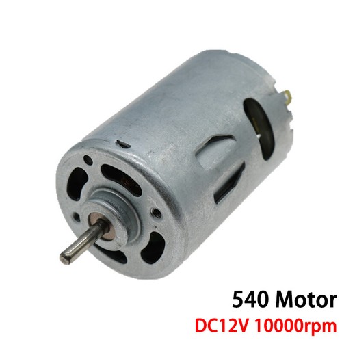 High Speed 540 Motor DC12V 10000 rpm High-torque Carbon Brush Motor For ...
